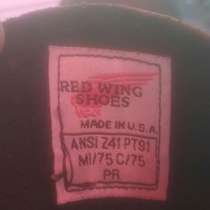 Red Wing | Shoes | Vintage Red Wing Ansi Z4 Pt91 Mi75 C75 | Poshmark